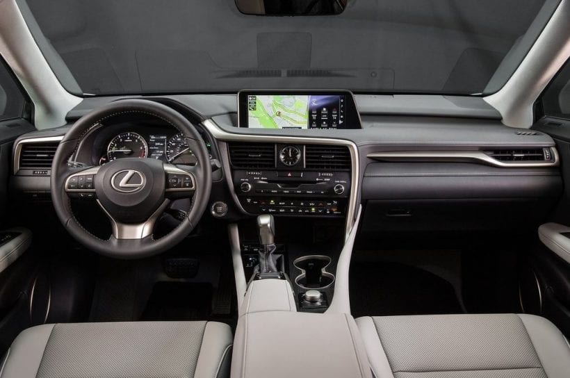 2017 Lexus RX 350 Redesign Spy Photos Interior Colors
