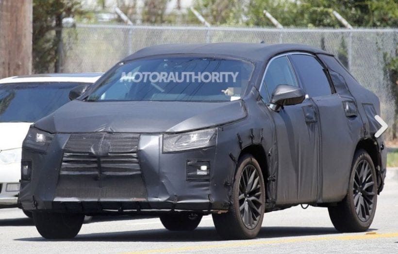 2017 Lexus RX 350 Redesign Spy Photos Interior Colors