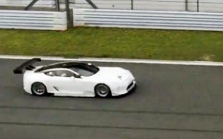 Lexus LC Race Car Spotted - Based on 2018 Lexus LC Coupe