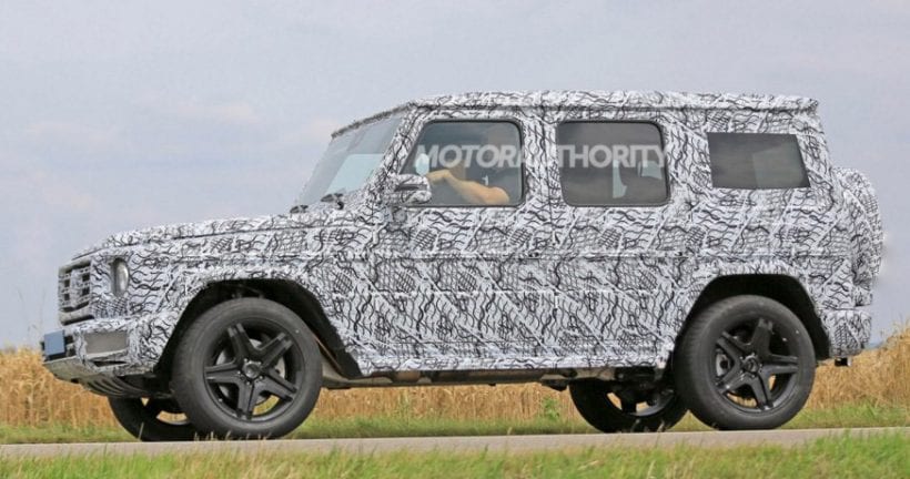 2018 Mercedes Benz G-Class Spy Photos Price Release Date