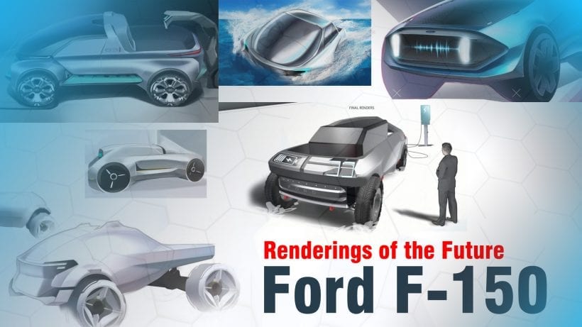 11 Ford F-150 Renderings of the Future