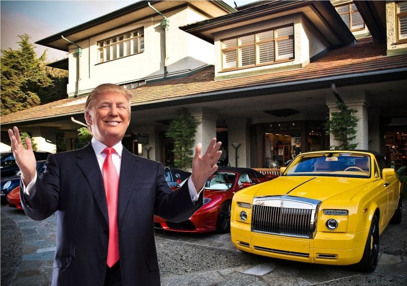 Donald Trump's car collection 2019 (+bonus Planes and Helicopter)
