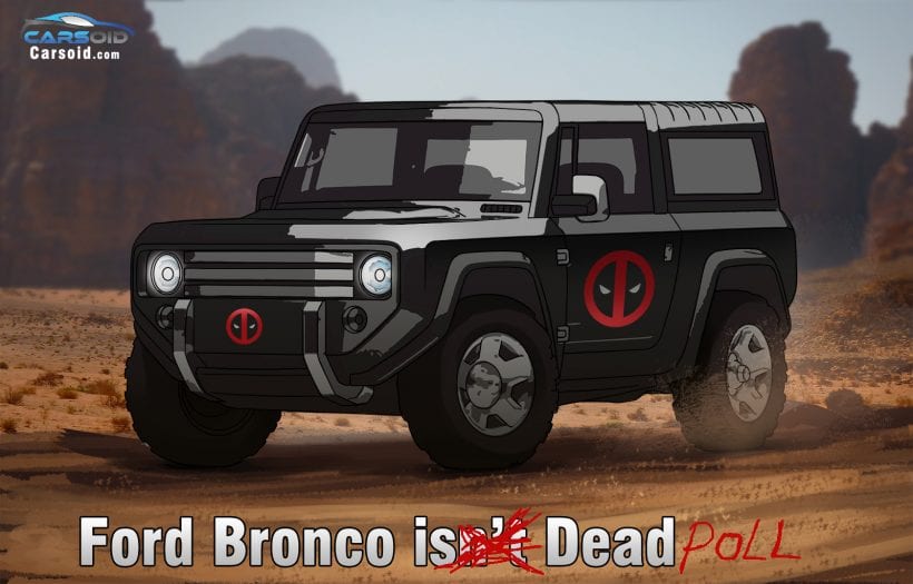 Ford Bronco Fan Made Deadpool Edition - Welcome to Deadpool2