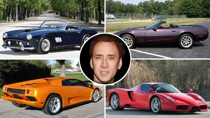 19 Cars in Nicolas Cage’s Collection (Bonus Yamaha Motorcycle)