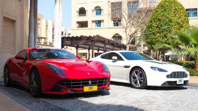 The cost of Insurance of Supercars in UAE - carsoid.net