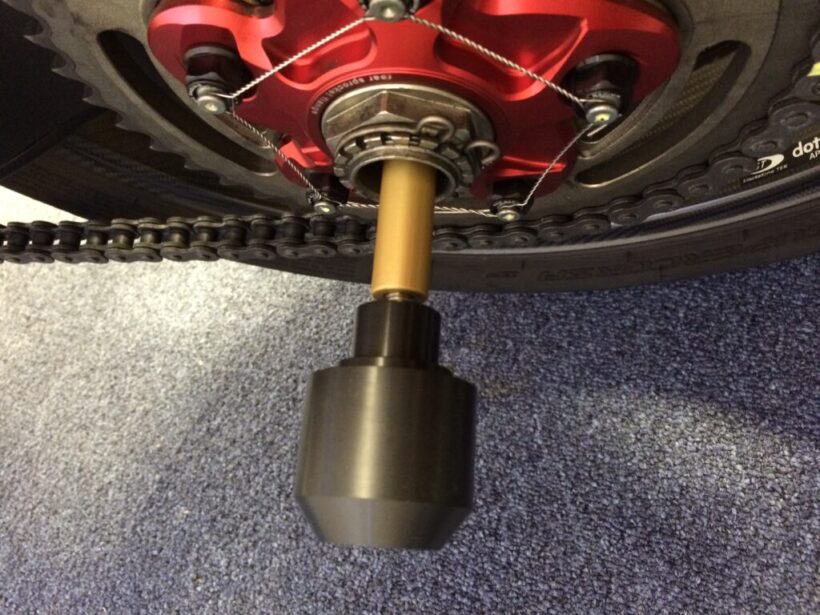 Avoiding Motorcycle Accident Damage With Rear Axle Sliders - carsoid.net